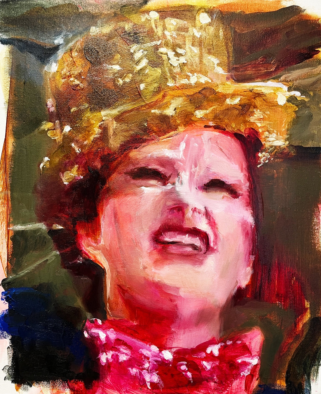 An evil wink 悪魔なウインク